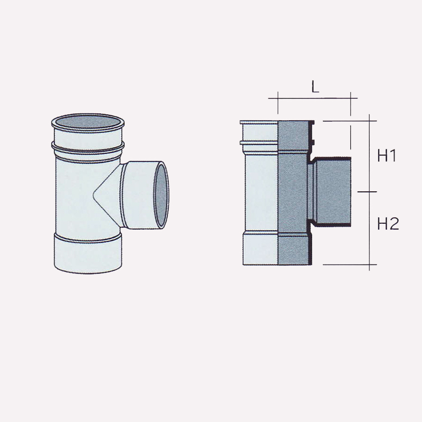 Besstem RWDP UPVC Fitting Equal Tee • Plumbing Supplier Malaysia
