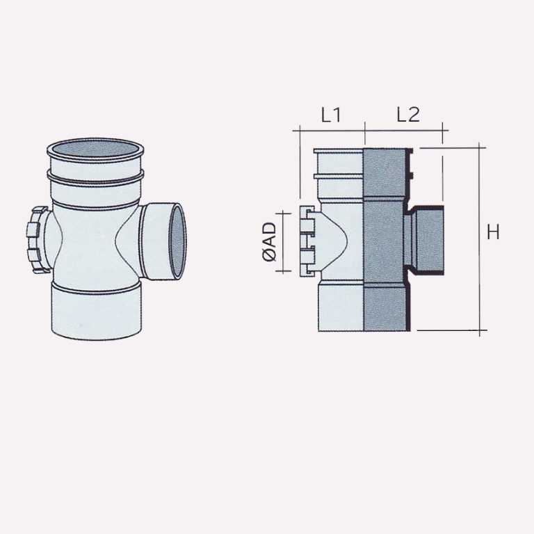 Besstem RWDP UPVC Fitting Reducer Access Tee • Plumbing Supplier Malaysia