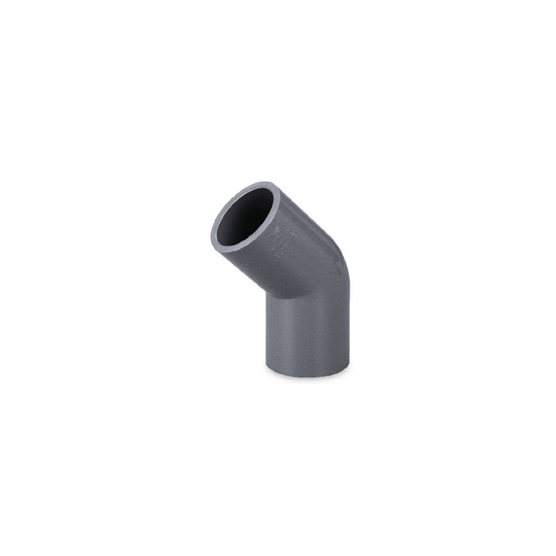 Cew Sin PVC 45° Elbow Fitting Class E • Plumbing Supplier Malaysia