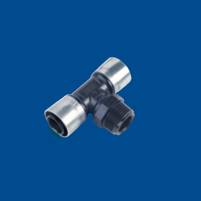 Buteline Poly Fitting Tee Male • Plumbing Supplier Malaysia
