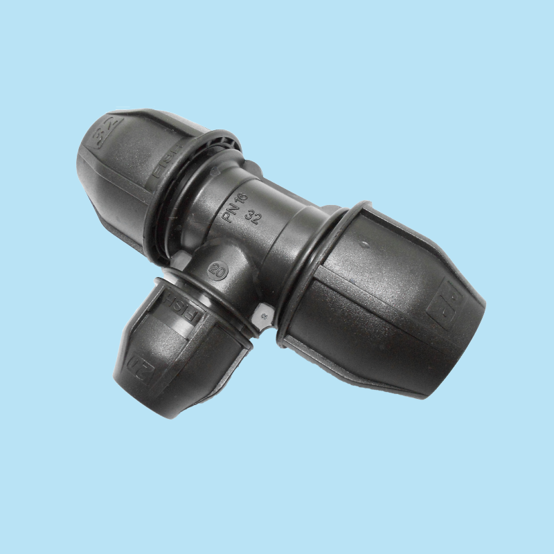 FISH Poly Reducer Tee Fittings Push-Fit • Plumbing Supplier Malaysia