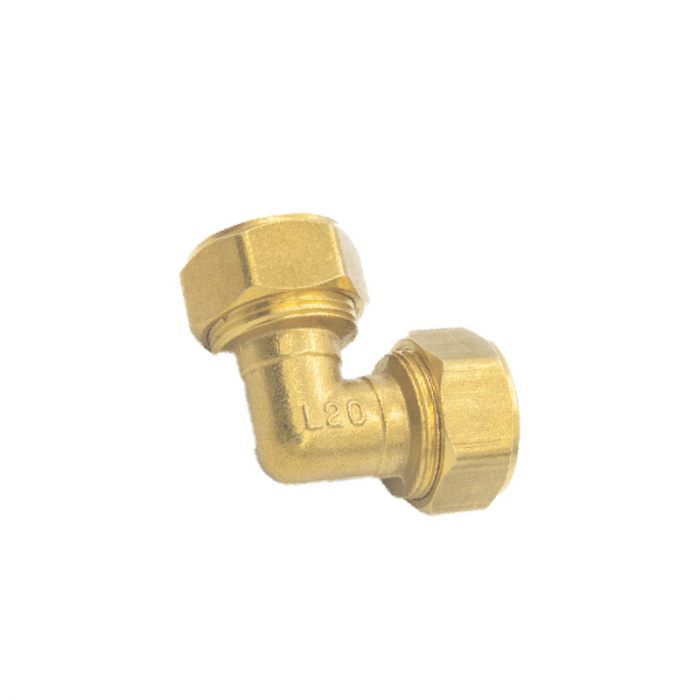 WMS Brass Compression Elbow Fitting • Plumbing Supplier Malaysia